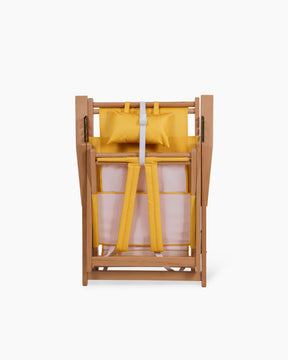 Classy Beach Chair - Gold Yellow – The Janeiro